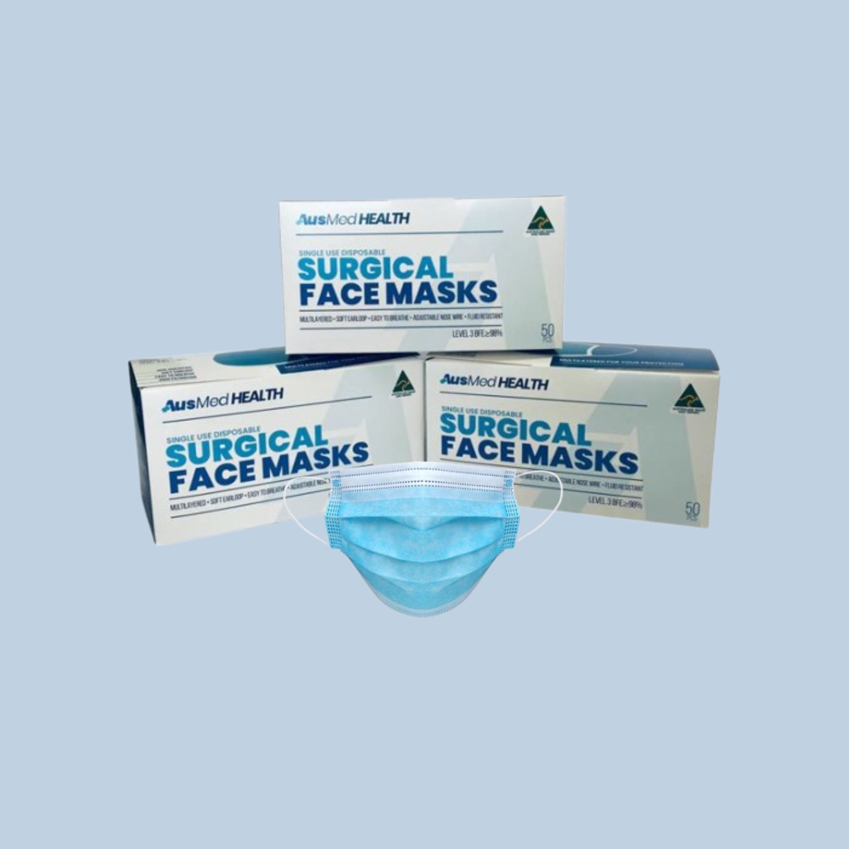 Level 3 Surgical Face Masks | Australian Made | Disposable Masks